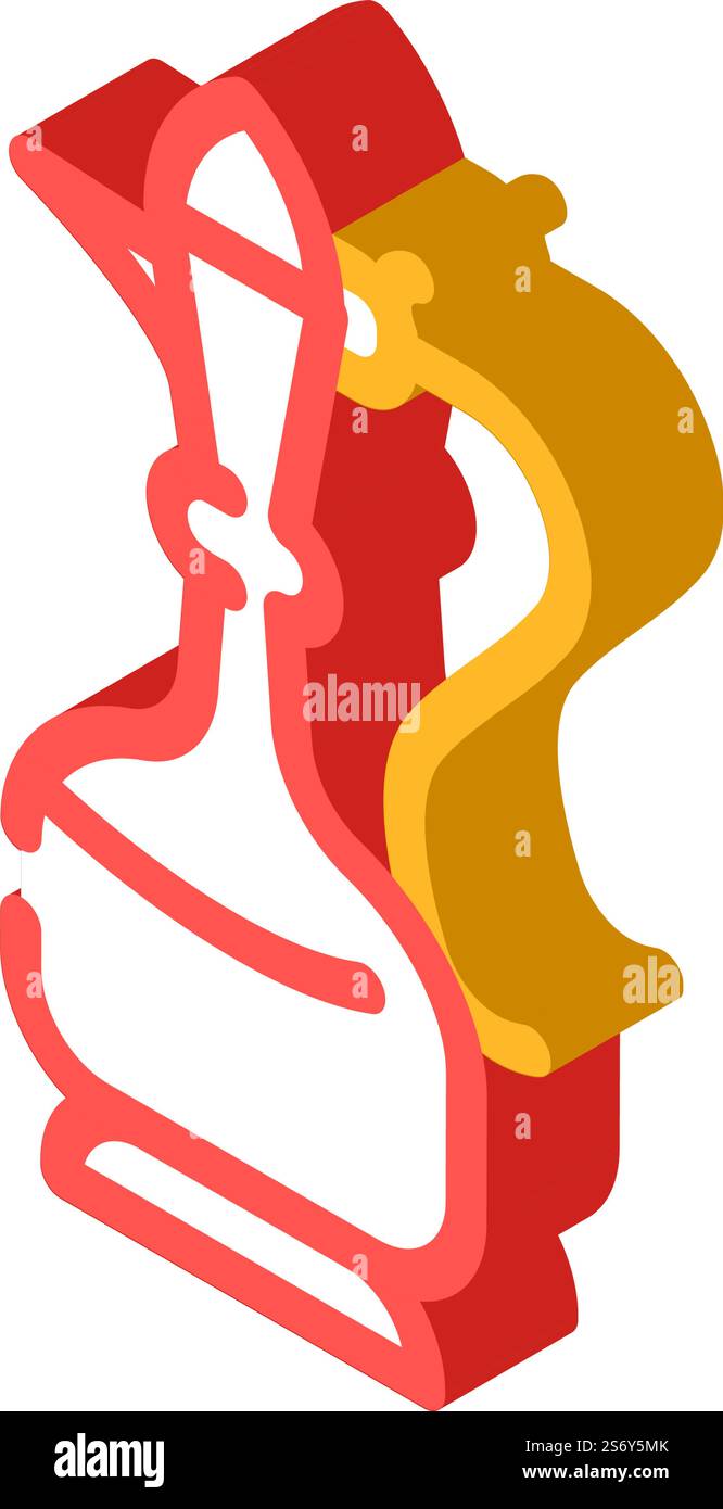 arabian coffee jug isometric icon vector. arabian coffee jug sign ...