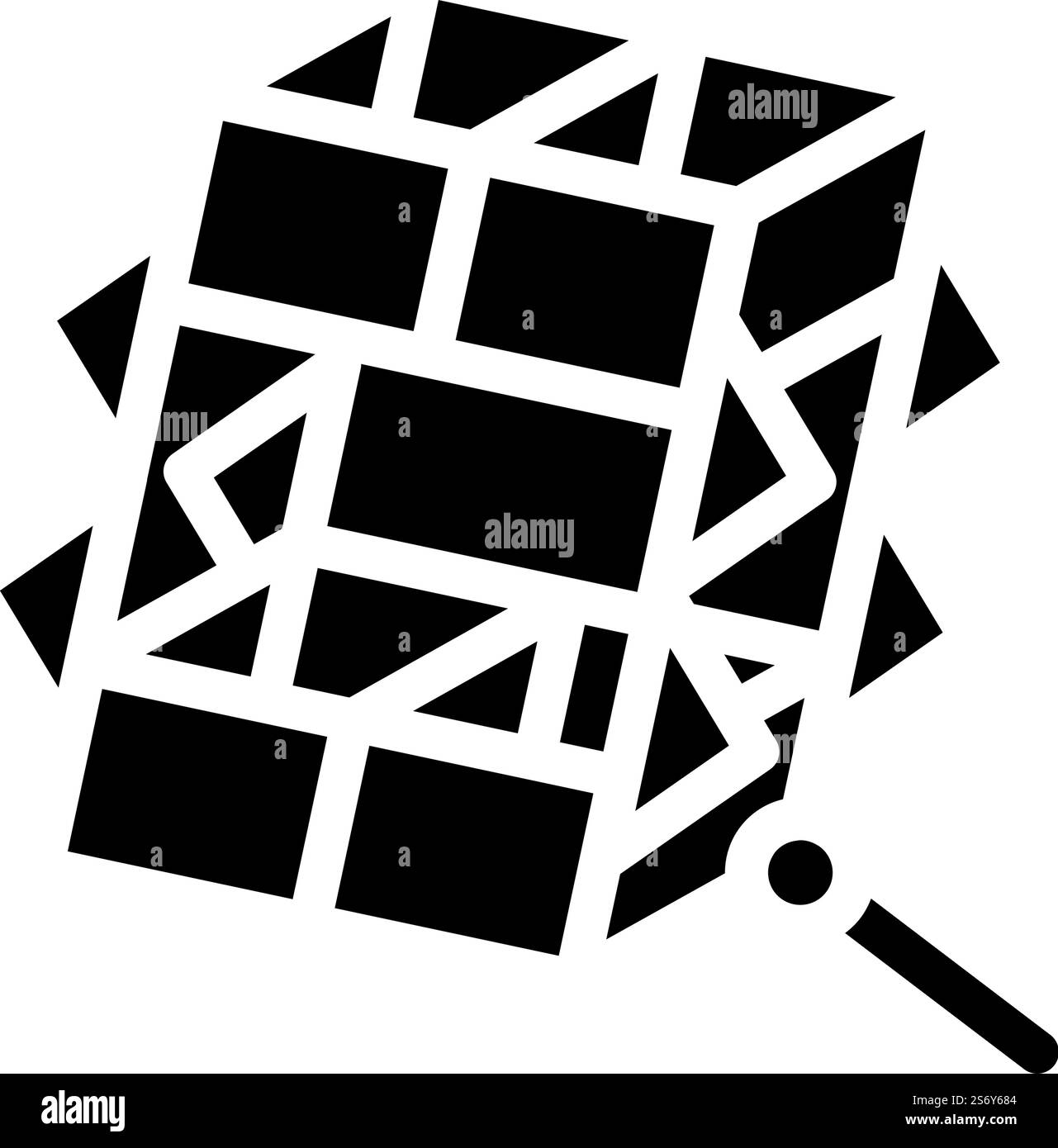 box kite glyph icon vector. box kite sign. isolated symbol illustration ...