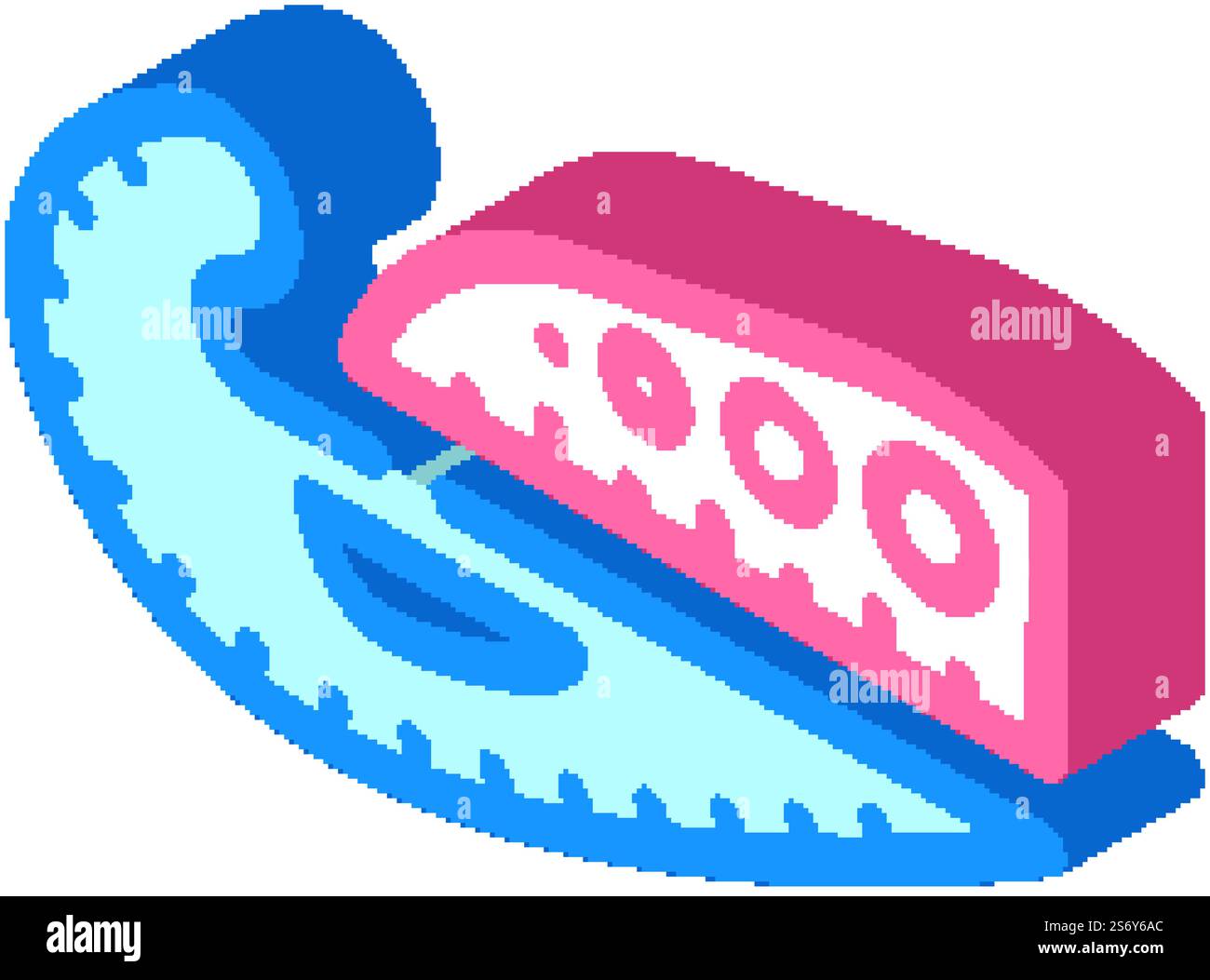 Patterns Sewing Isometric Icon Vector Patterns Sewing Sign Isolated