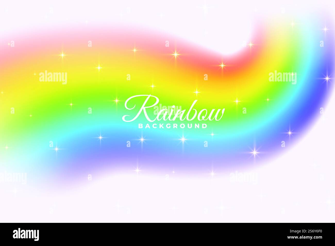 Swirl rainbow sparkles background Stock Vector Images - Alamy