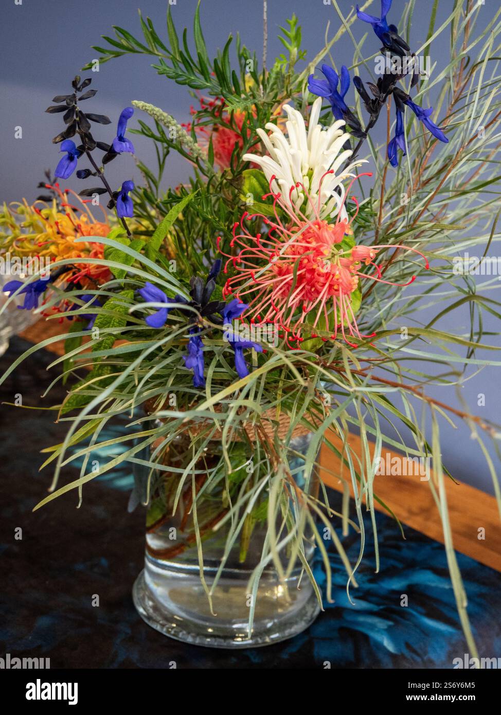 Bunch of freshly picked of Australian Native orange and yellow ...