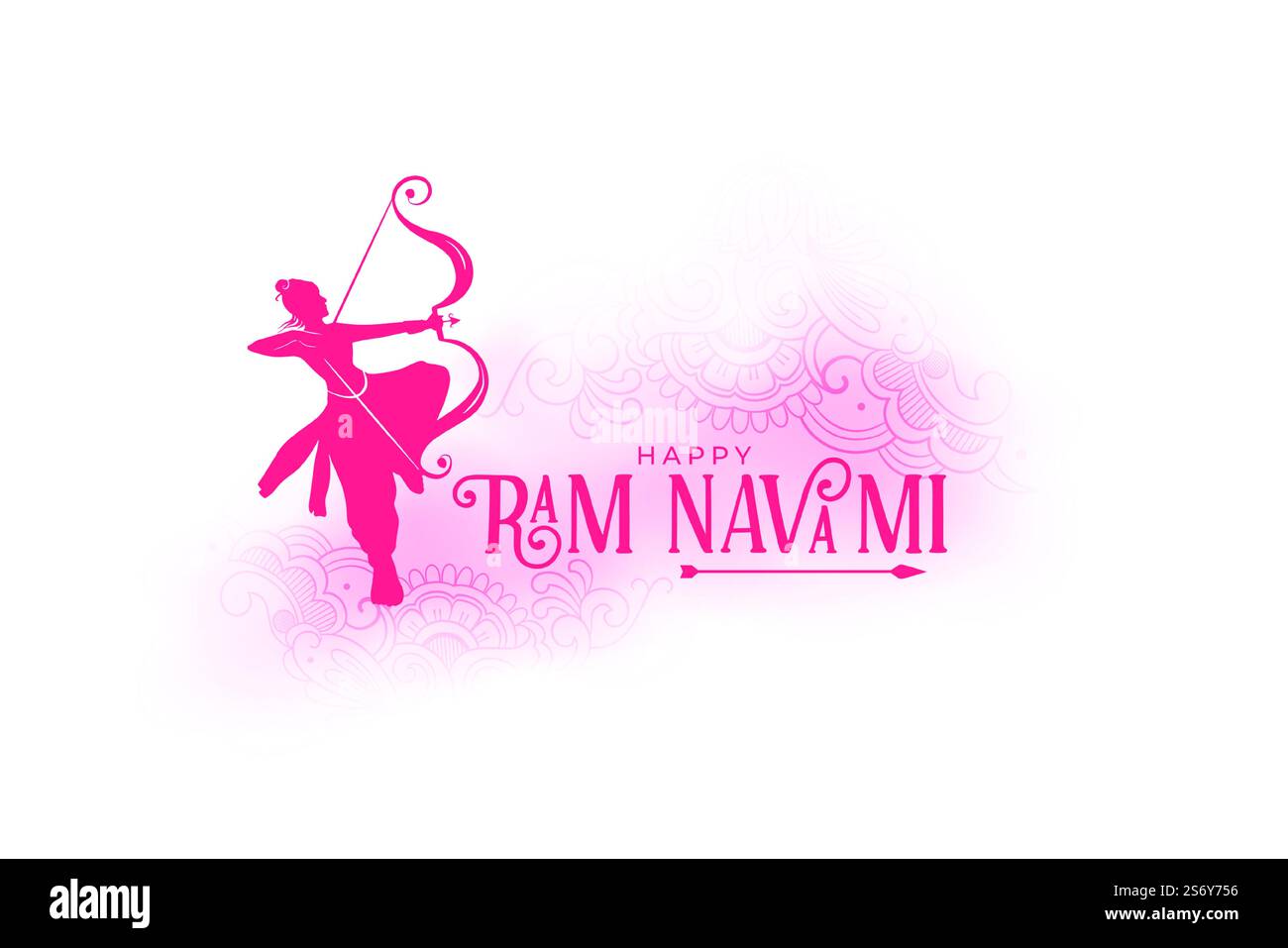 ram navami wishes card festival design Stock Vector Image & Art - Alamy