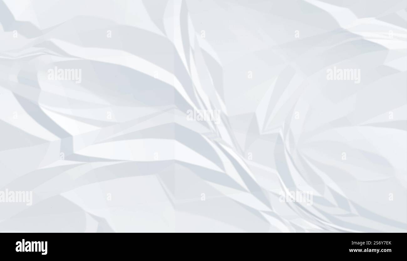 wrinkles white crumples paper texture background Stock Vector Image ...