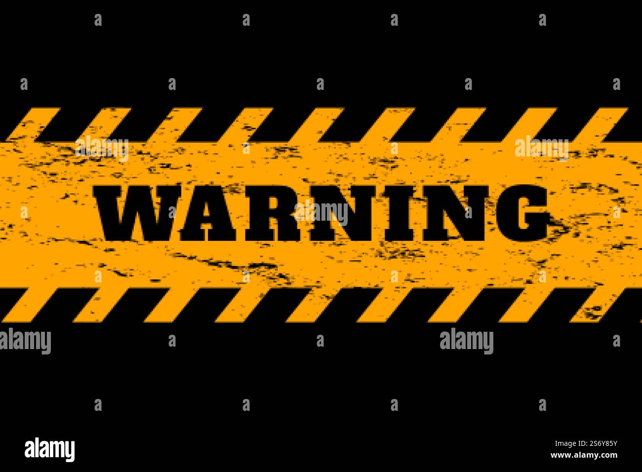 warning background in yellow and black colors Stock Vector Image & Art ...