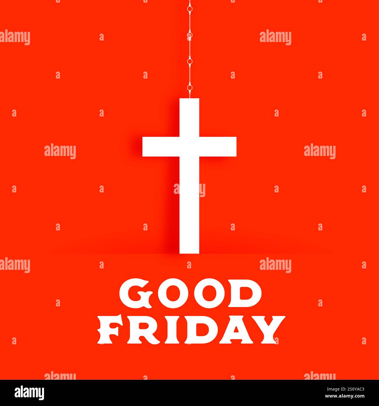 hanging cross good friday holy week background Stock Vector Image & Art ...