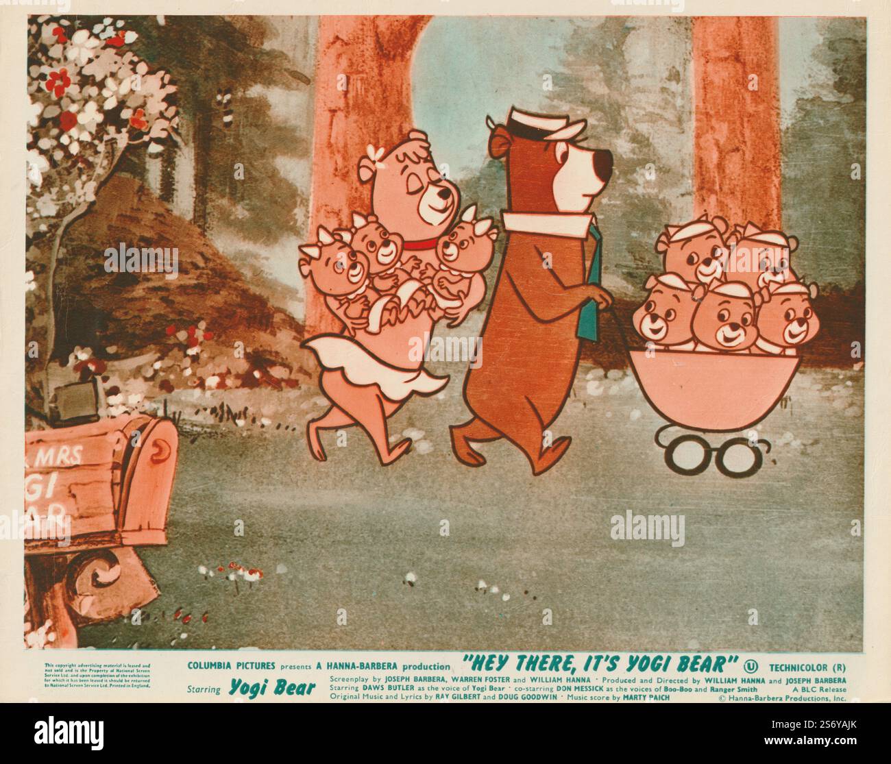 Hey There Its Yogi Bear 1964 Hanna Barbera Productions Animation Stock ...