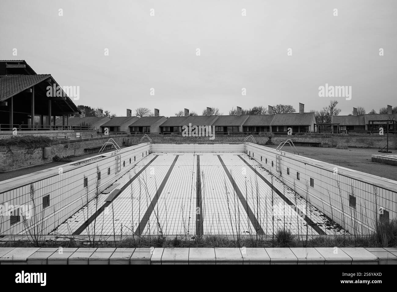 Sæby Søbad (Saeby Seaside Resort), designed by Stephan Kappel, 1985 ...