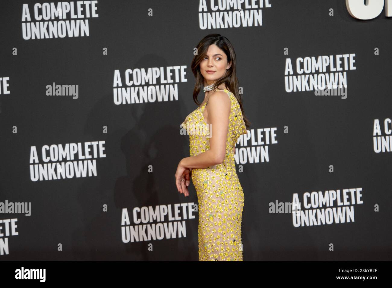 Rome, Italy. 17th Jan, 2025. Monica Barbaro attends the ''A Complete ...