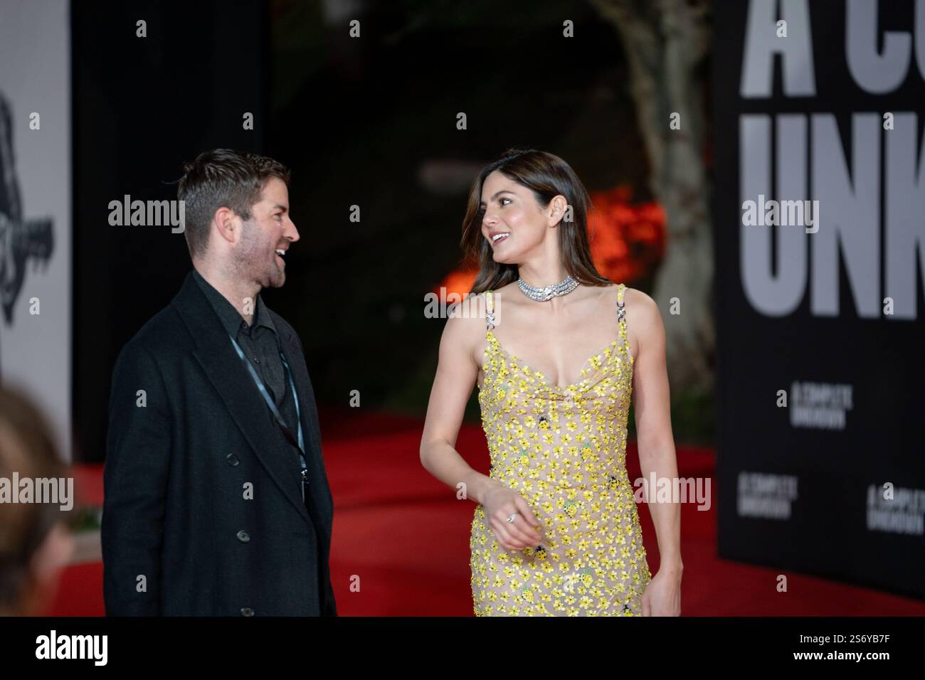 Rome, Italy. 17th Jan, 2025. Monica Barbaro attends the ''A Complete ...