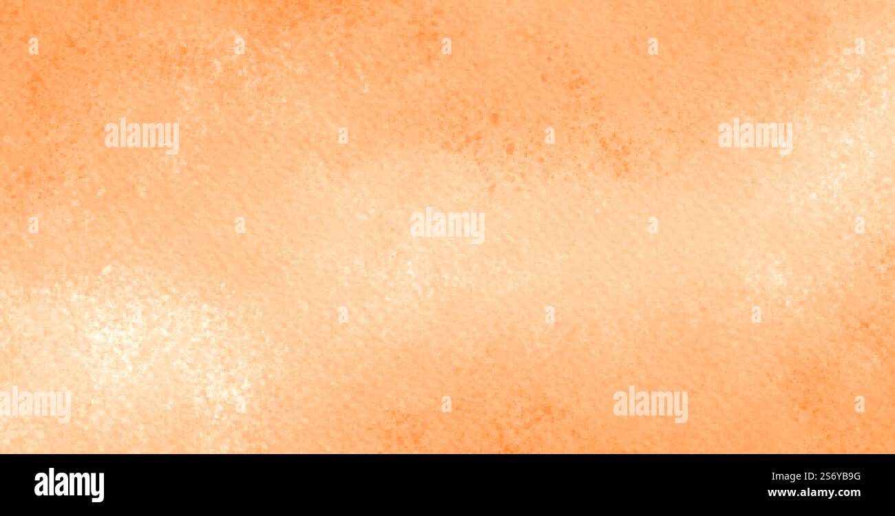 watercolor texture background in pastel orange color Stock Vector Image ...