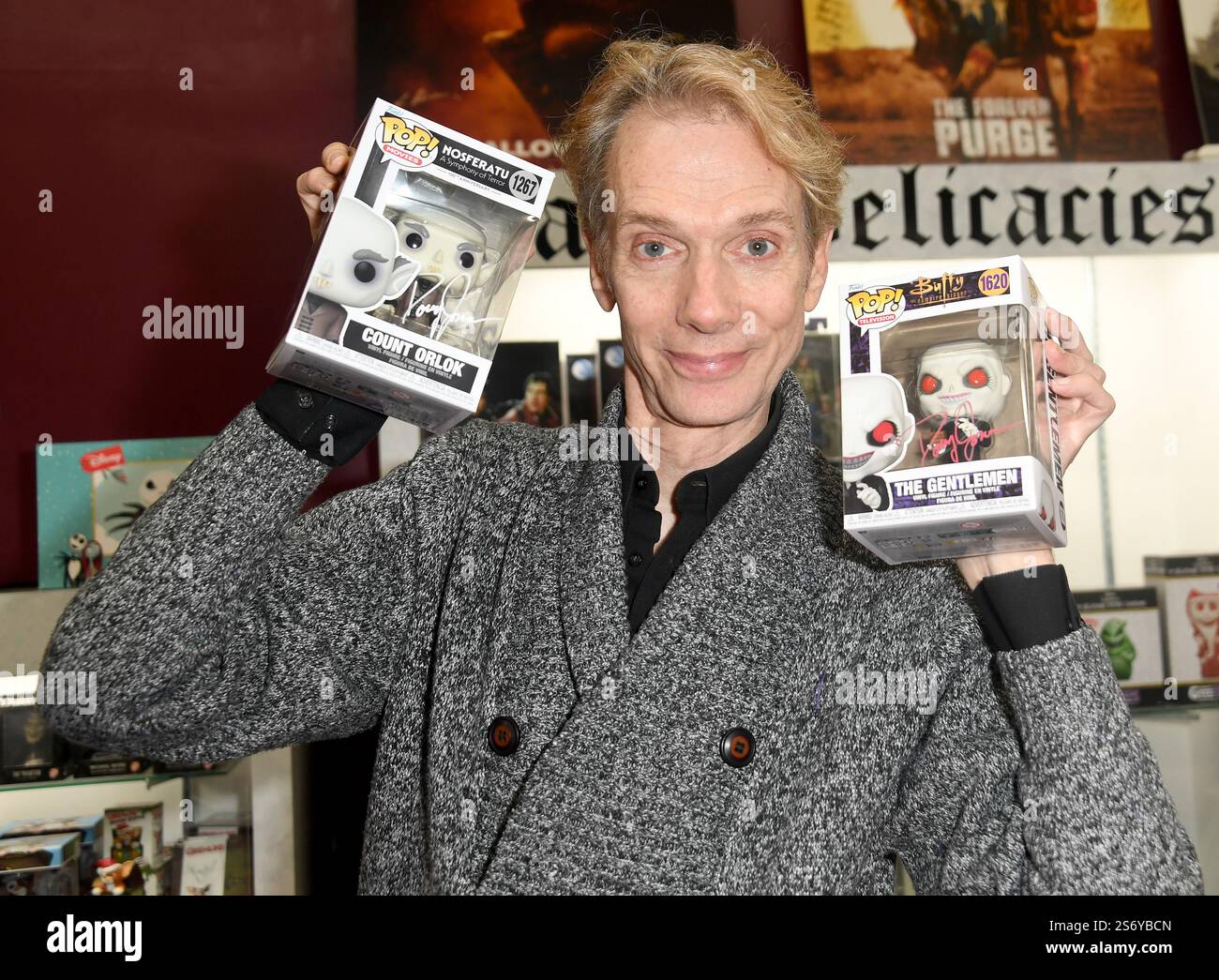 Burbank, United States. 11th Jan, 2025. Actor Doug Jones poses with ...