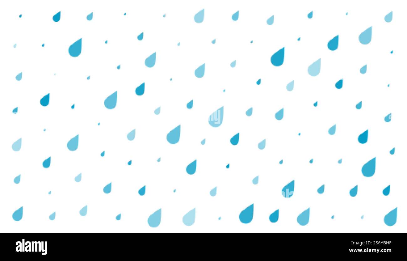 Rain drops rain Cut Out Stock Images & Pictures - Alamy