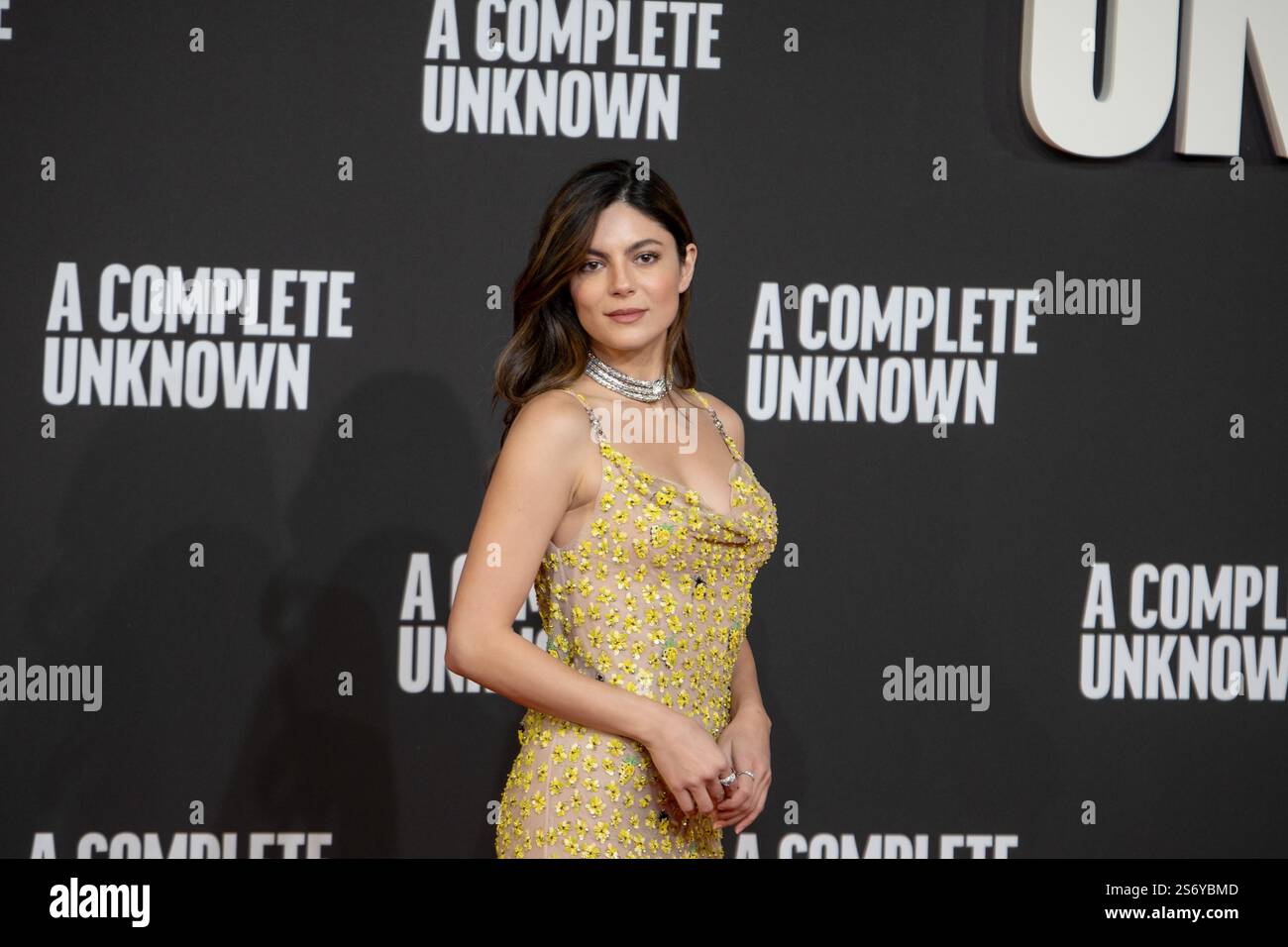 Rome, Italy. 17th Jan, 2025. Monica Barbaro attends the ''A Complete ...