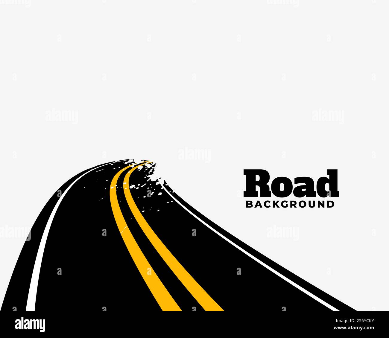 curve road pathway background design Stock Vector Image & Art - Alamy