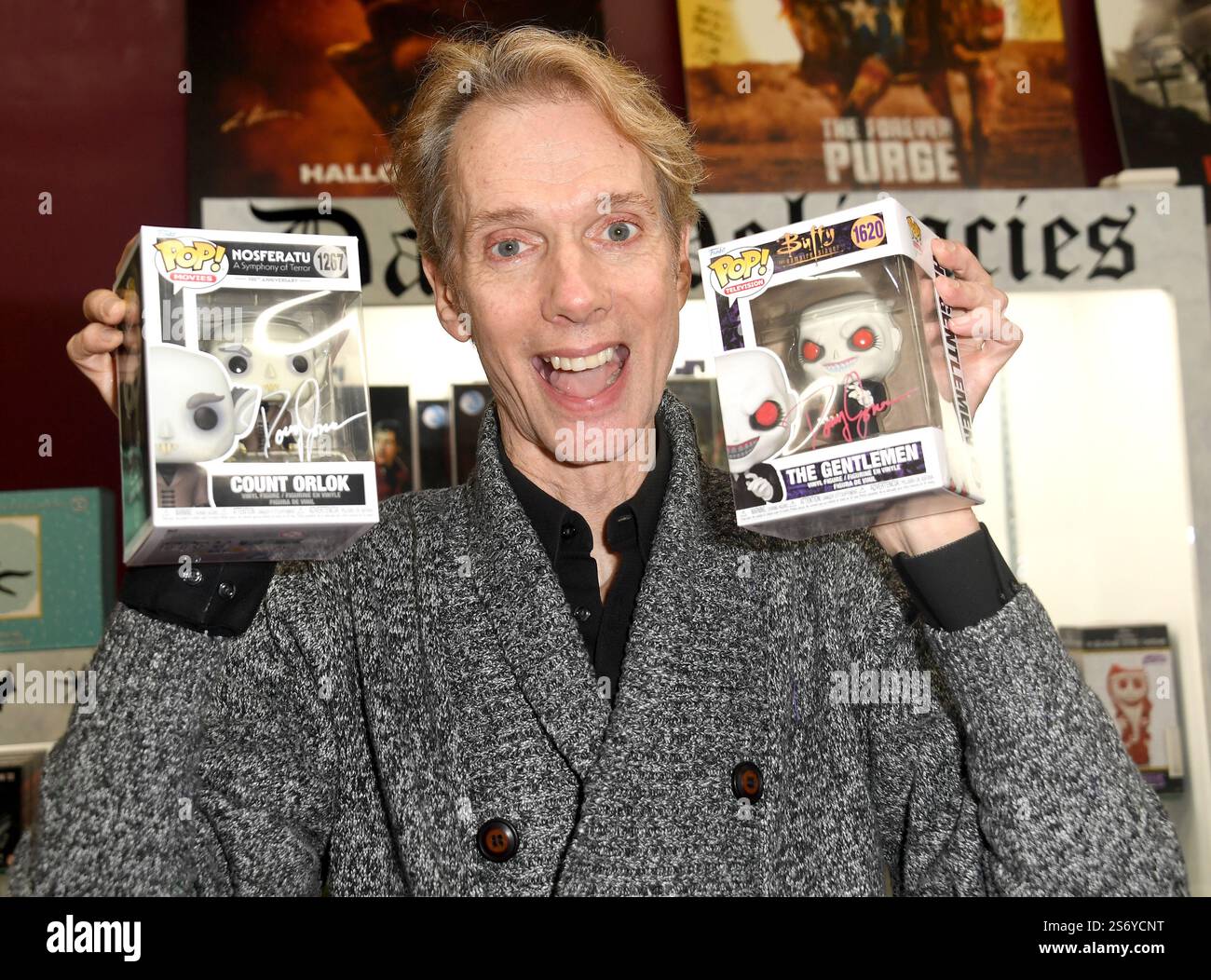 Burbank, United States. 11th Jan, 2025. Actor Doug Jones poses with ...