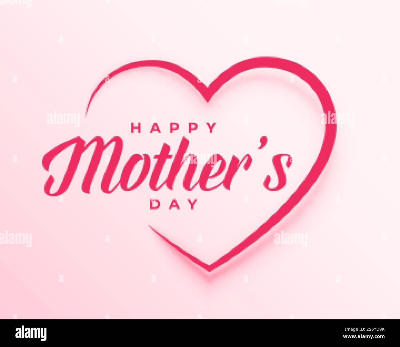 mothers day poster design with heart Stock Vector Image & Art - Alamy