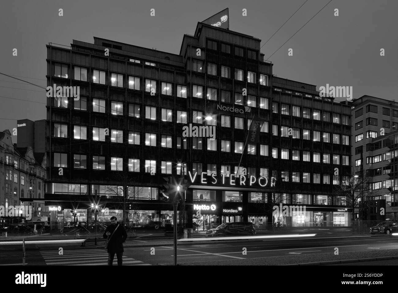 Kontorhuset Vesterport, office building, designed by Povl Baumann & Ole ...