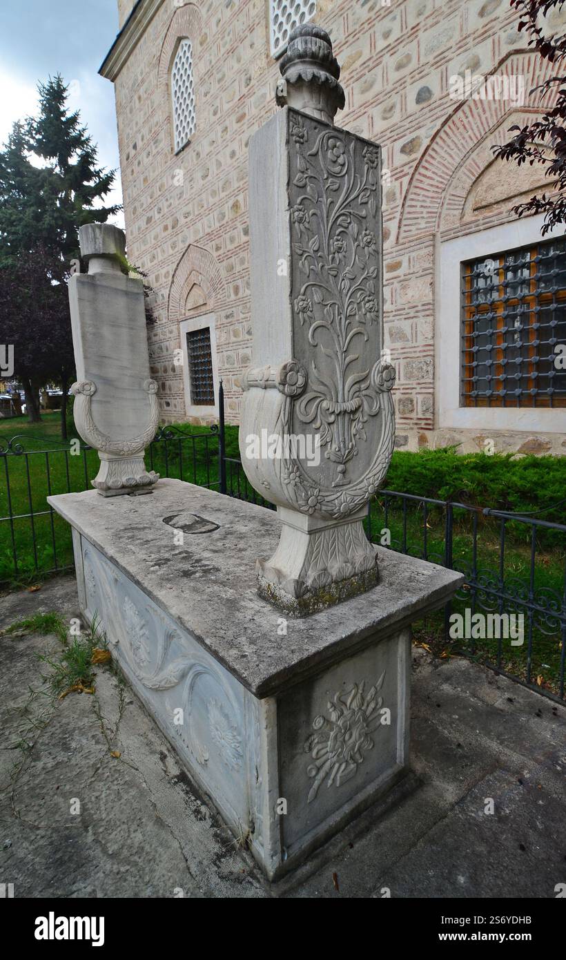 The historical Ishak Celebi Mosque in Bitola, Macedonia, was built ...
