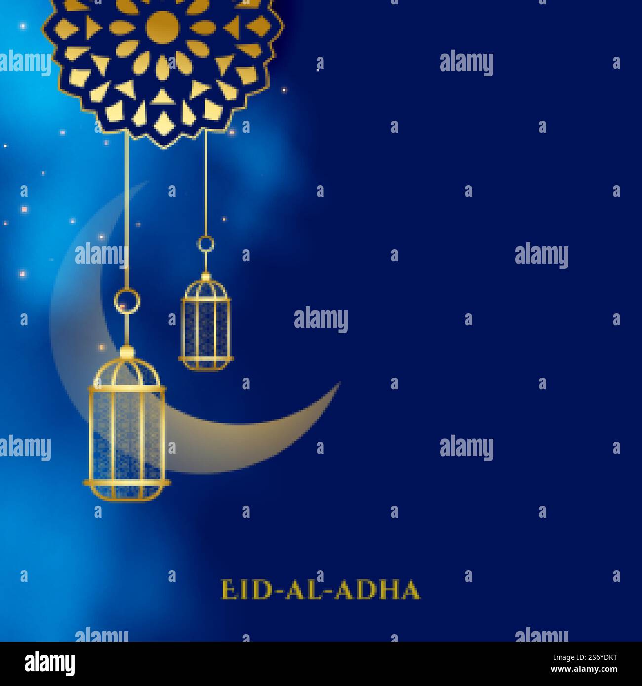 decorative bakrid wises golden premium card design Stock Vector Image ...