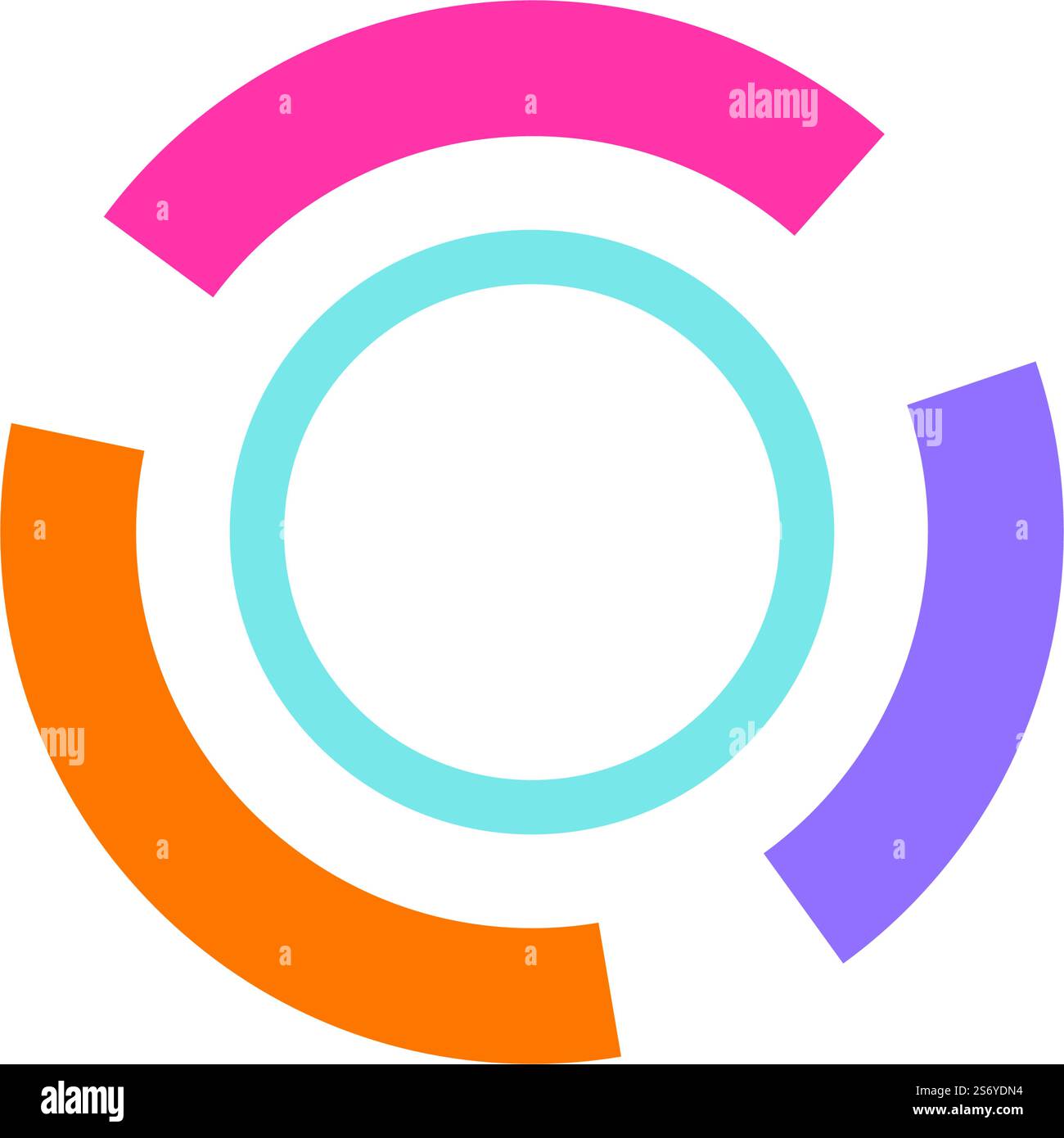 Color circle logo template vector design Stock Vector Image & Art - Alamy