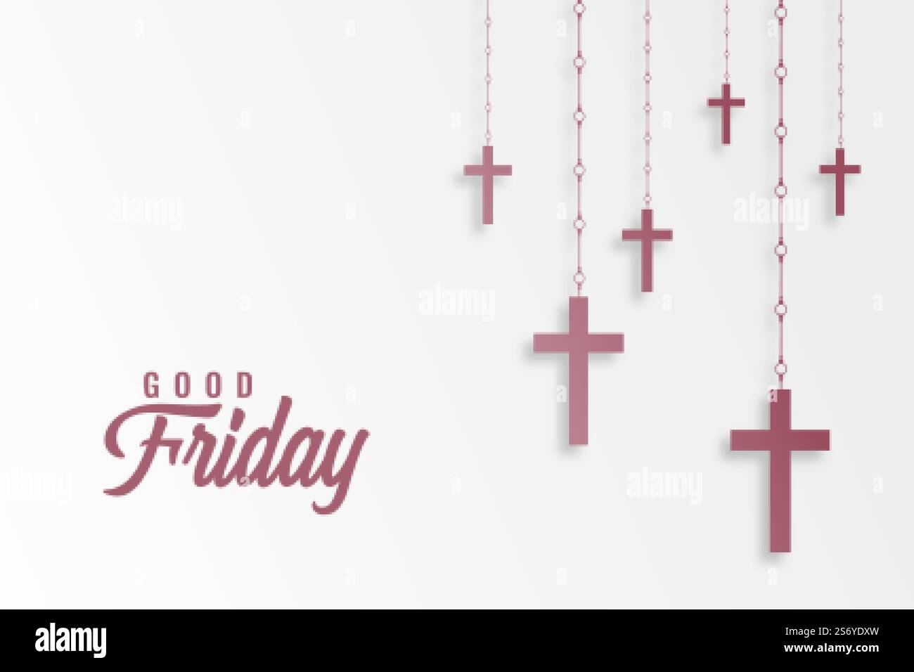 hanging crosses background for good friday Stock Vector Image & Art - Alamy
