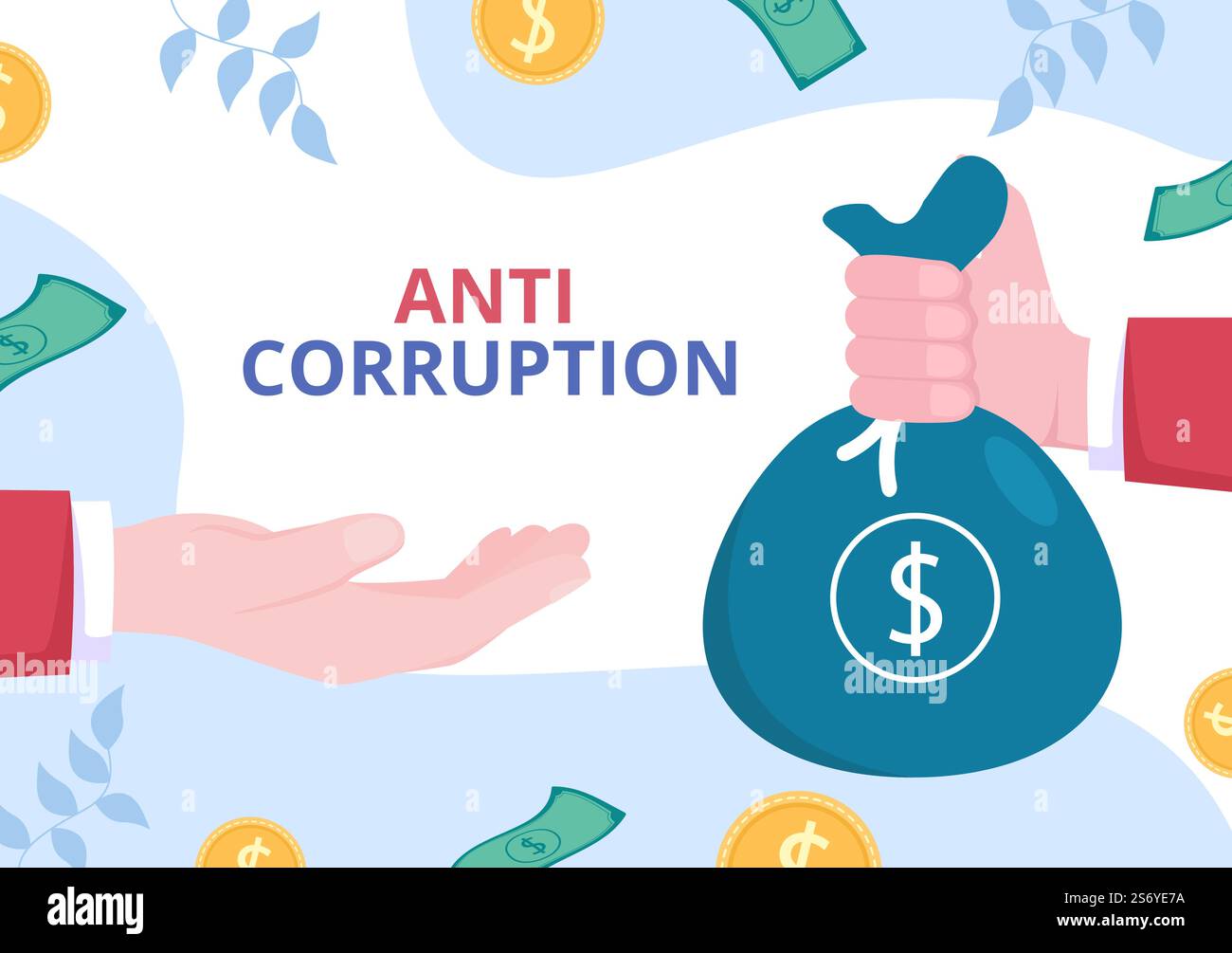 Crime corruption cartoon illustration hi-res stock photography and images - Alamy
