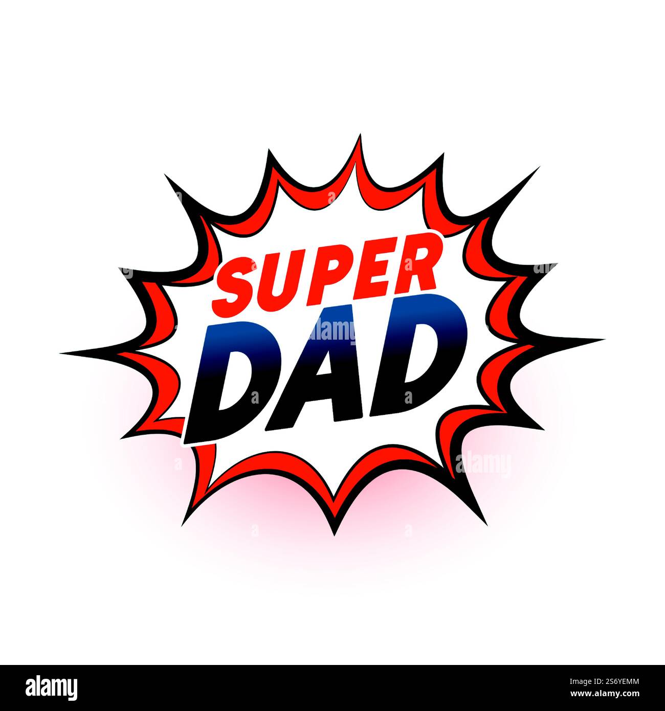 super dad in comic style background Stock Vector Image & Art - Alamy