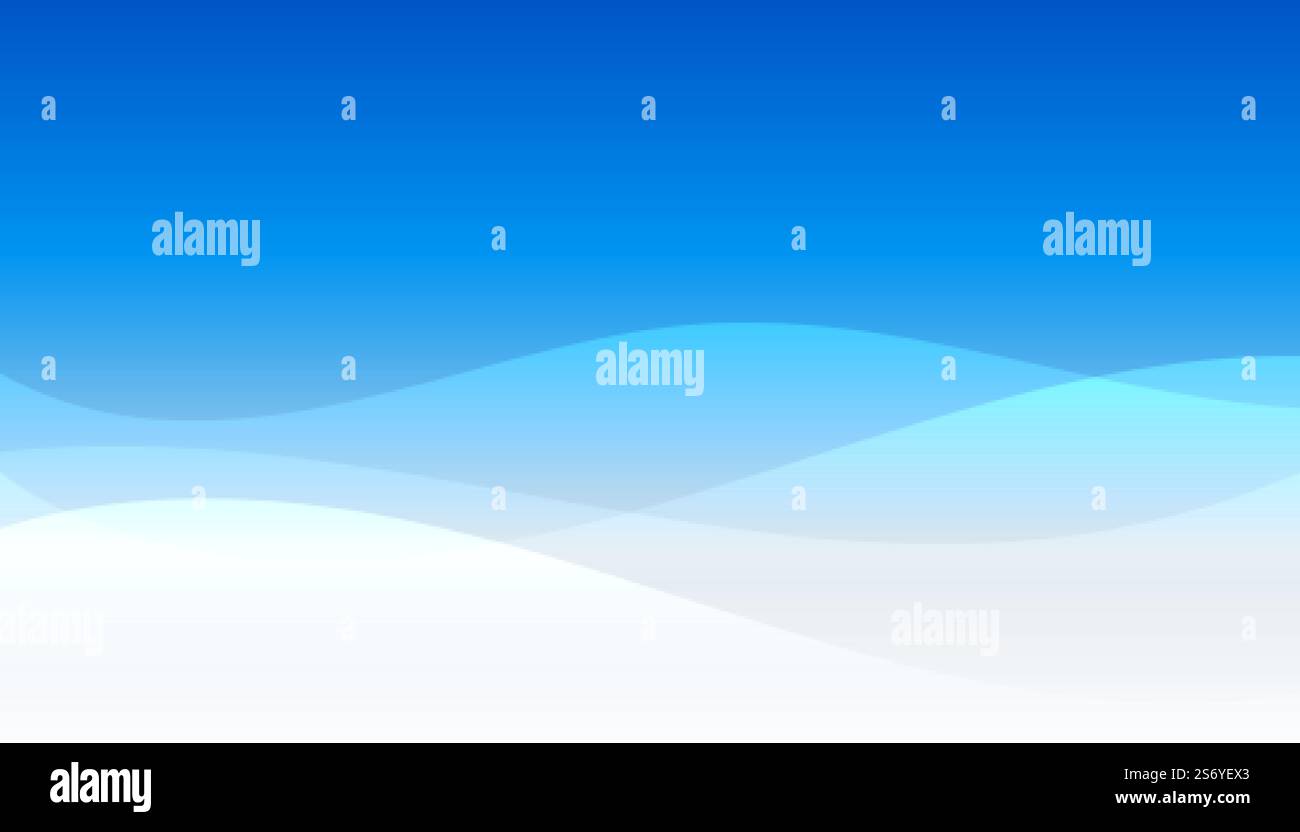 elegant blue wave presentation business background Stock Vector Image ...