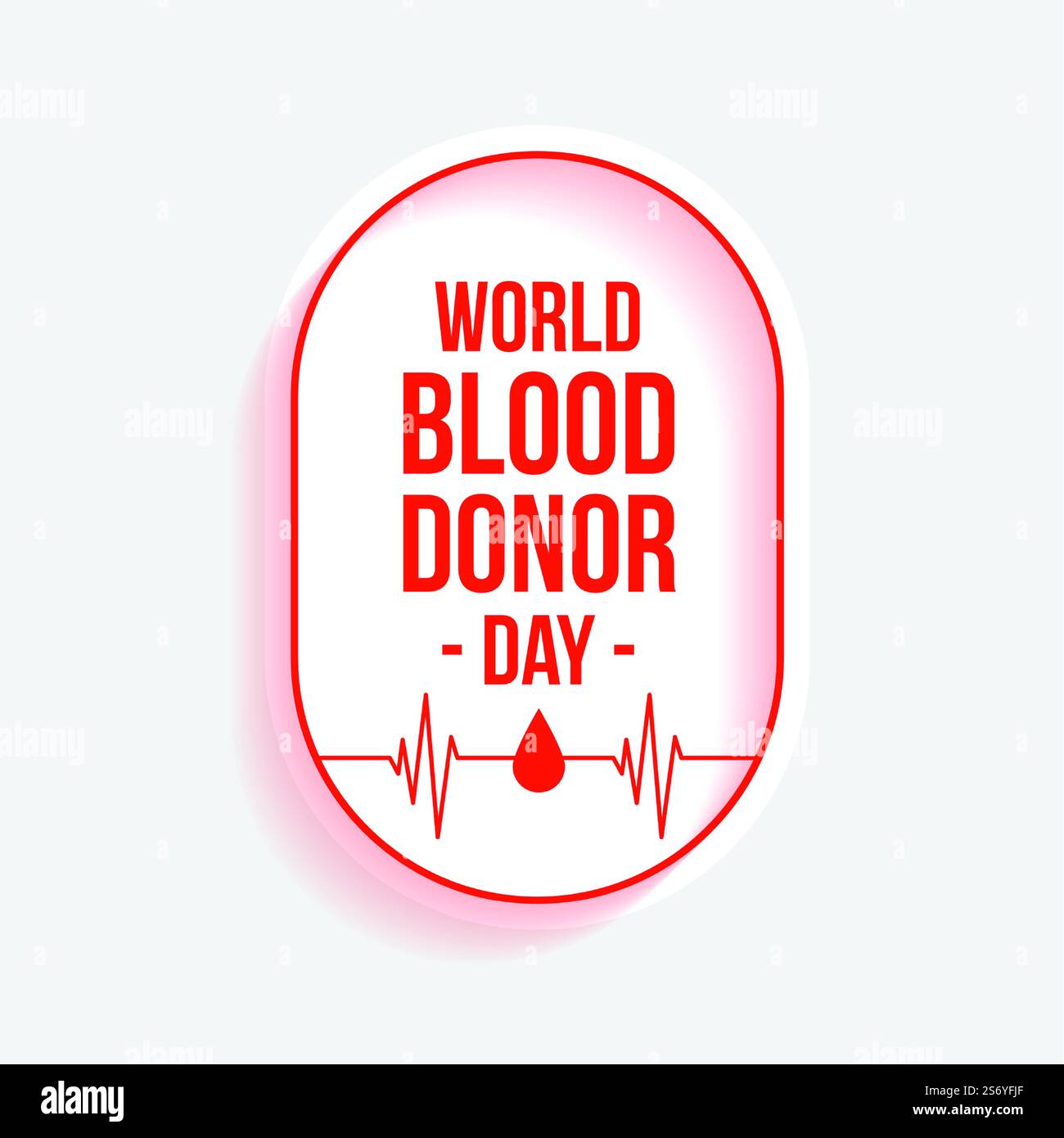 world blood donor day awareness poster design Stock Vector Image & Art ...