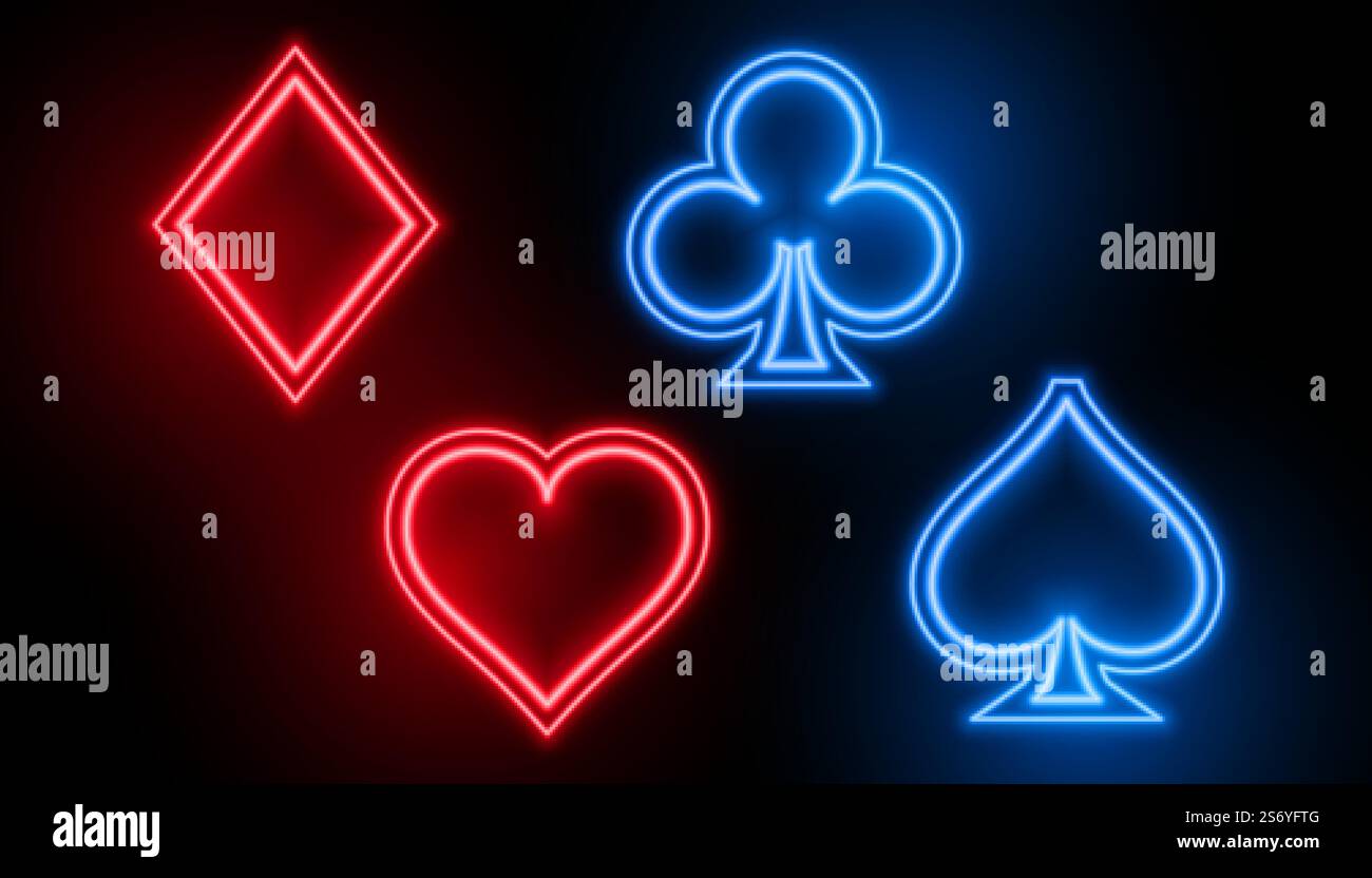 Card game colors Stock Vector Images - Alamy