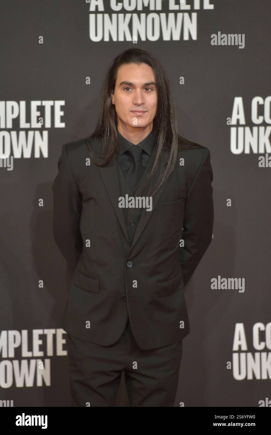 Italy, Rome, January 17th, 2025 - 'A complete unknown' Red Carpet ...