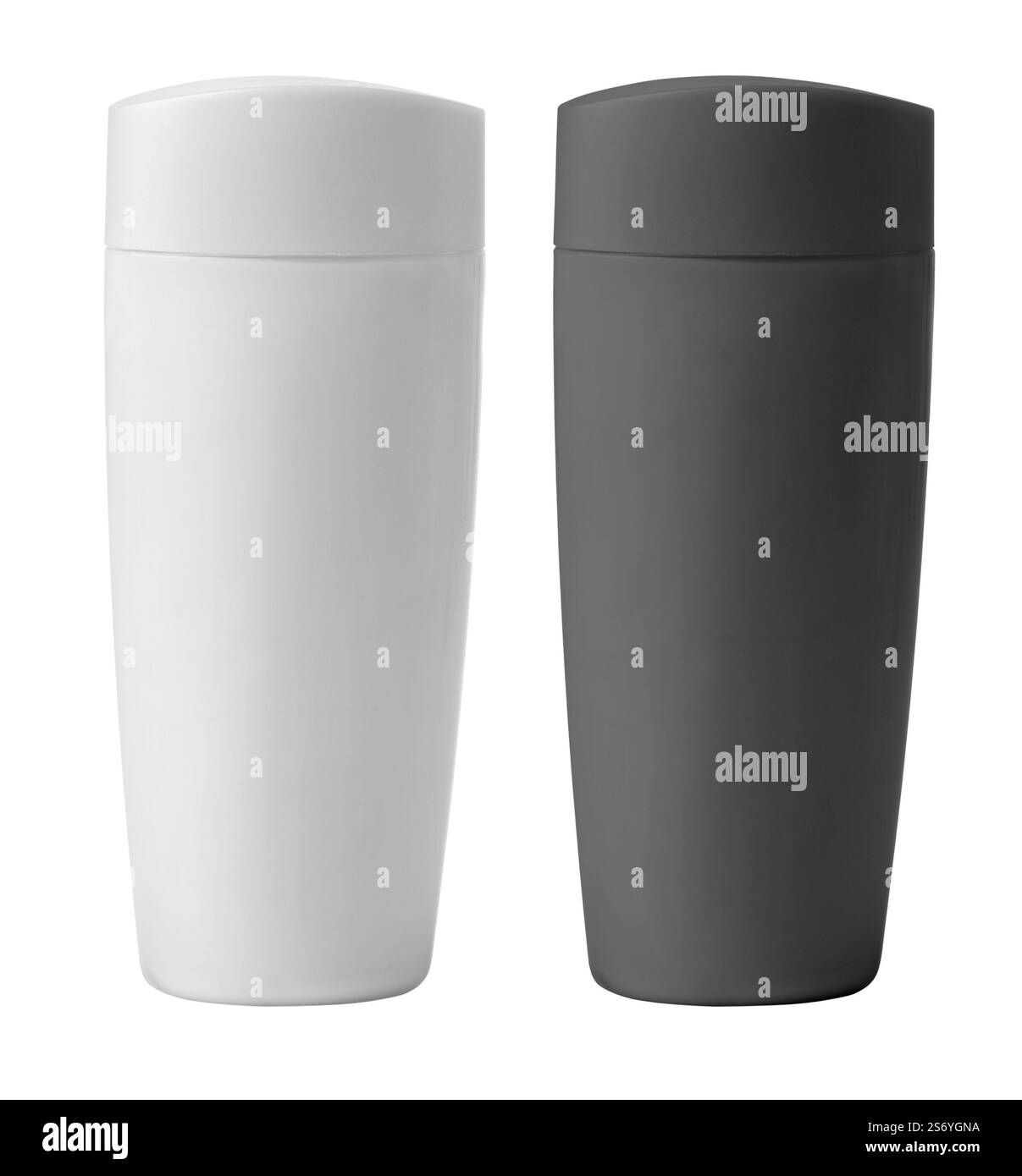 Blank cream jars on Cut Out Stock Images & Pictures - Alamy