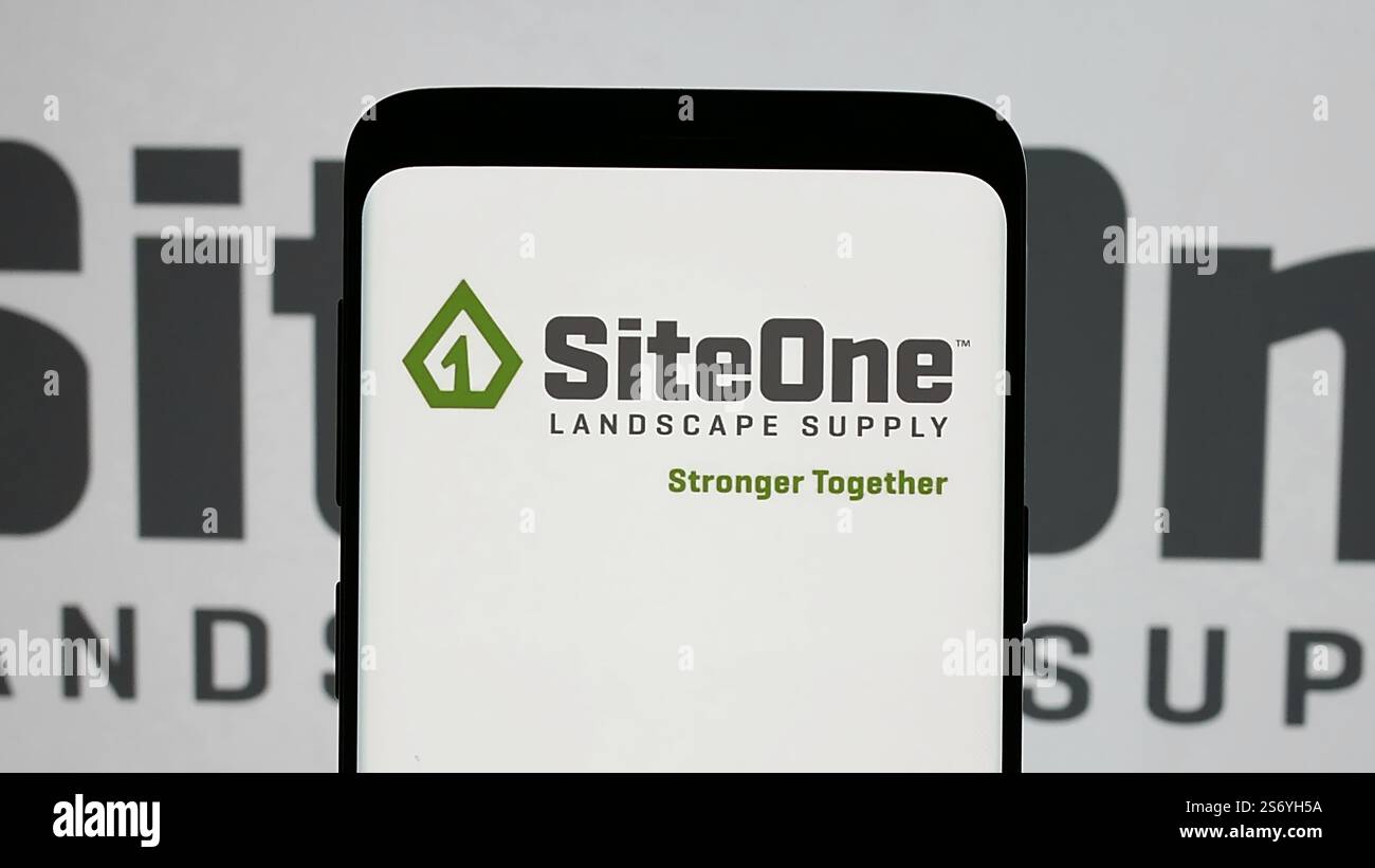 Germany. 08th Jan, 2025. In this photo illustration, a mobile phone ...