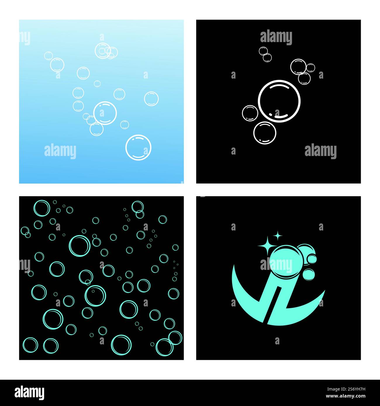 Natural realistic bubble illustration vector design Stock Vector Image ...