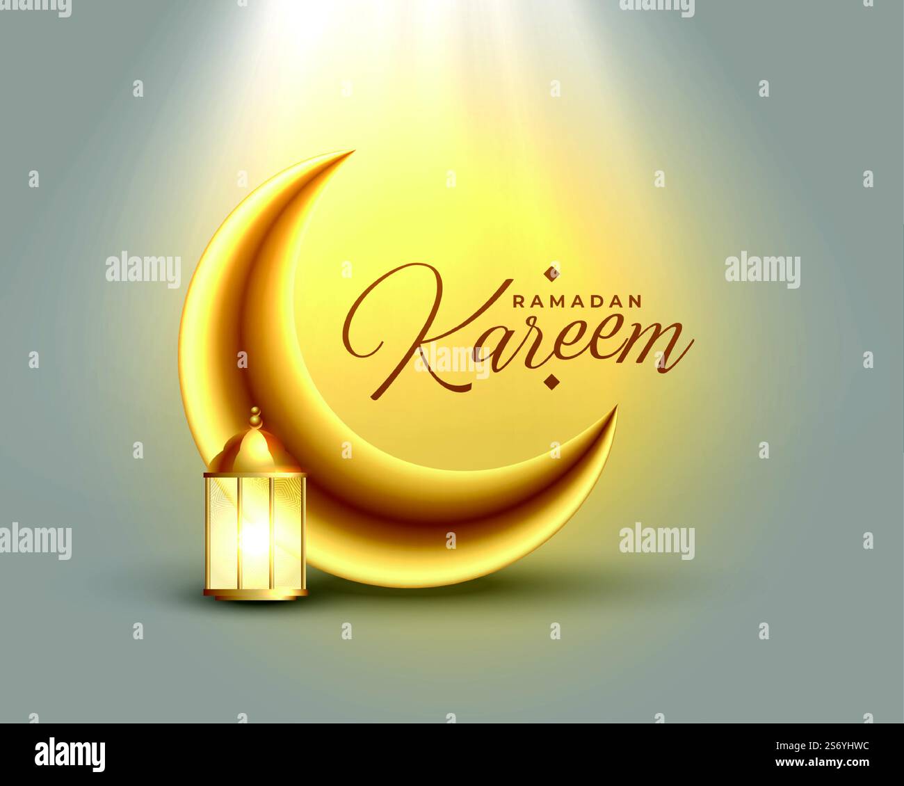 holy ramadan festival blessing wishes card design Stock Vector Image ...