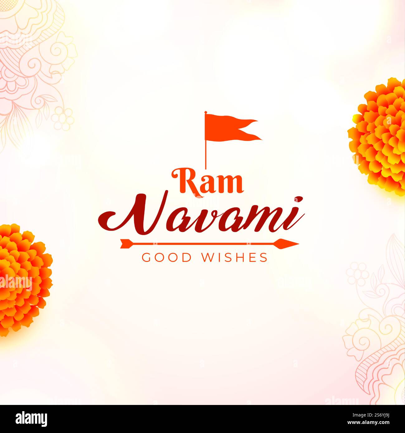 Traditional shree ram navami Stock Vector Images - Alamy