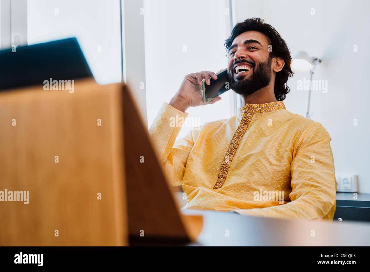 Pakistani Business man in the office. Young business man with ...