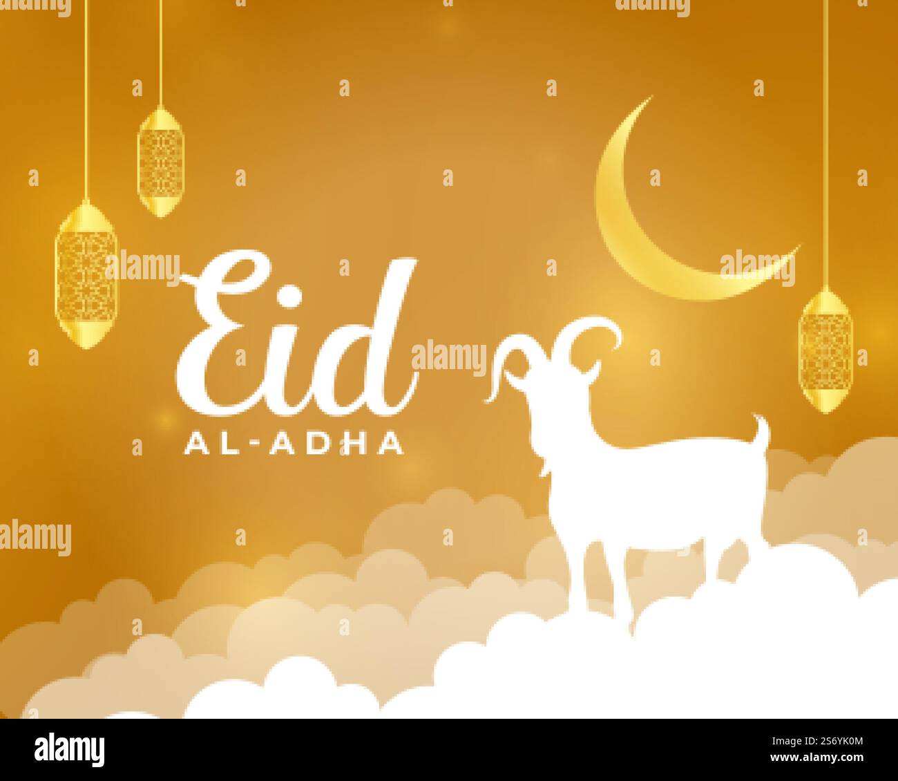 nice eid al adha holiday greeting design Stock Vector Image & Art - Alamy