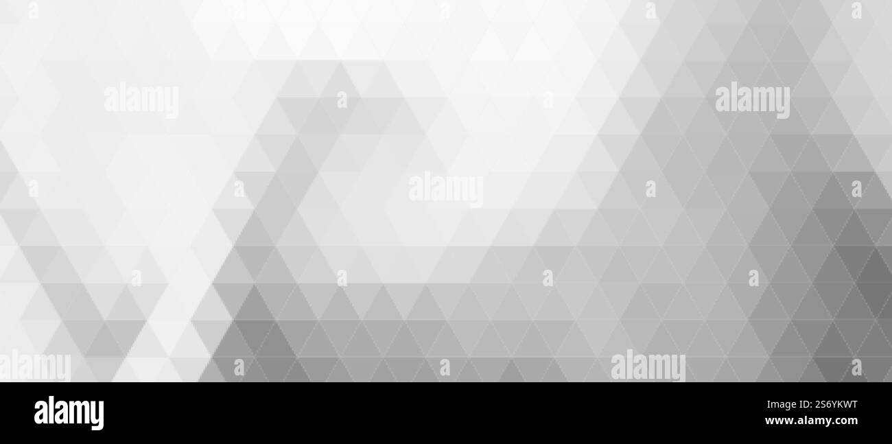 gray and white triangle elegant banner design Stock Vector Image & Art ...