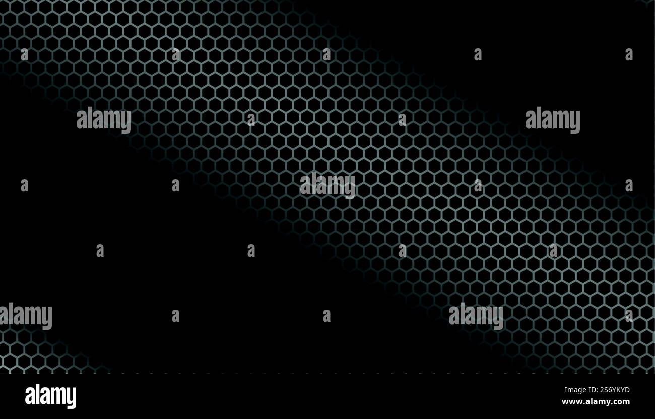 shiny black hexagonal carbon fiber texture background Stock Vector Image & Art - Alamy