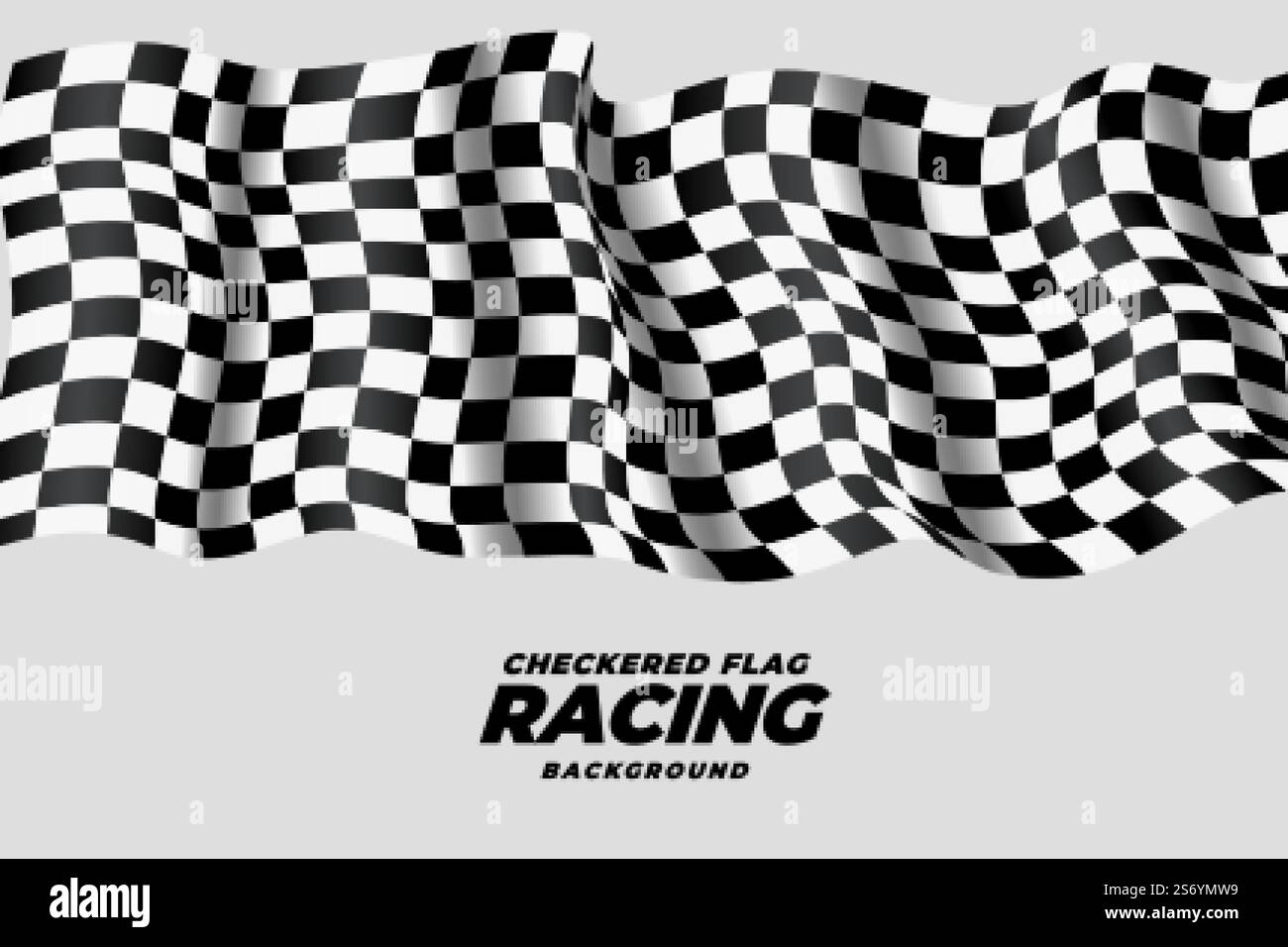 checkered racing flag waving background Stock Vector Image & Art - Alamy