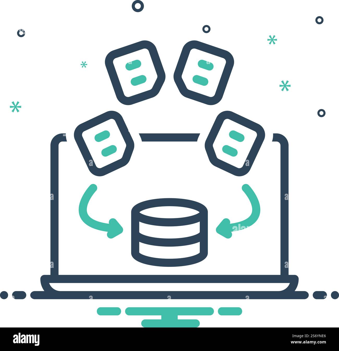 Icon for data collection, data Stock Vector Image & Art - Alamy