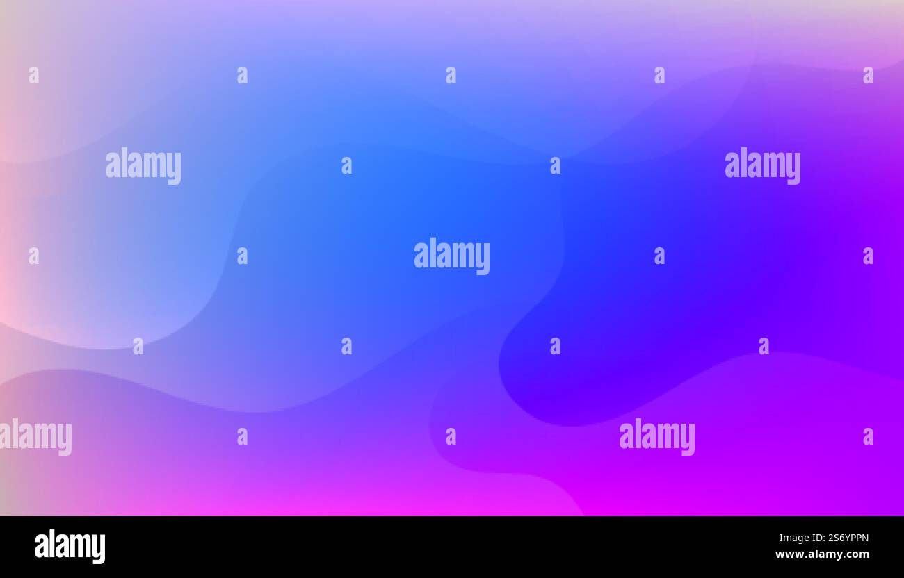lovely blue vibrant fluid banner design Stock Vector Image & Art - Alamy