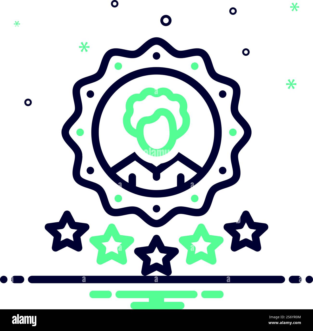 Icon experience skills Stock Vector Images - Alamy