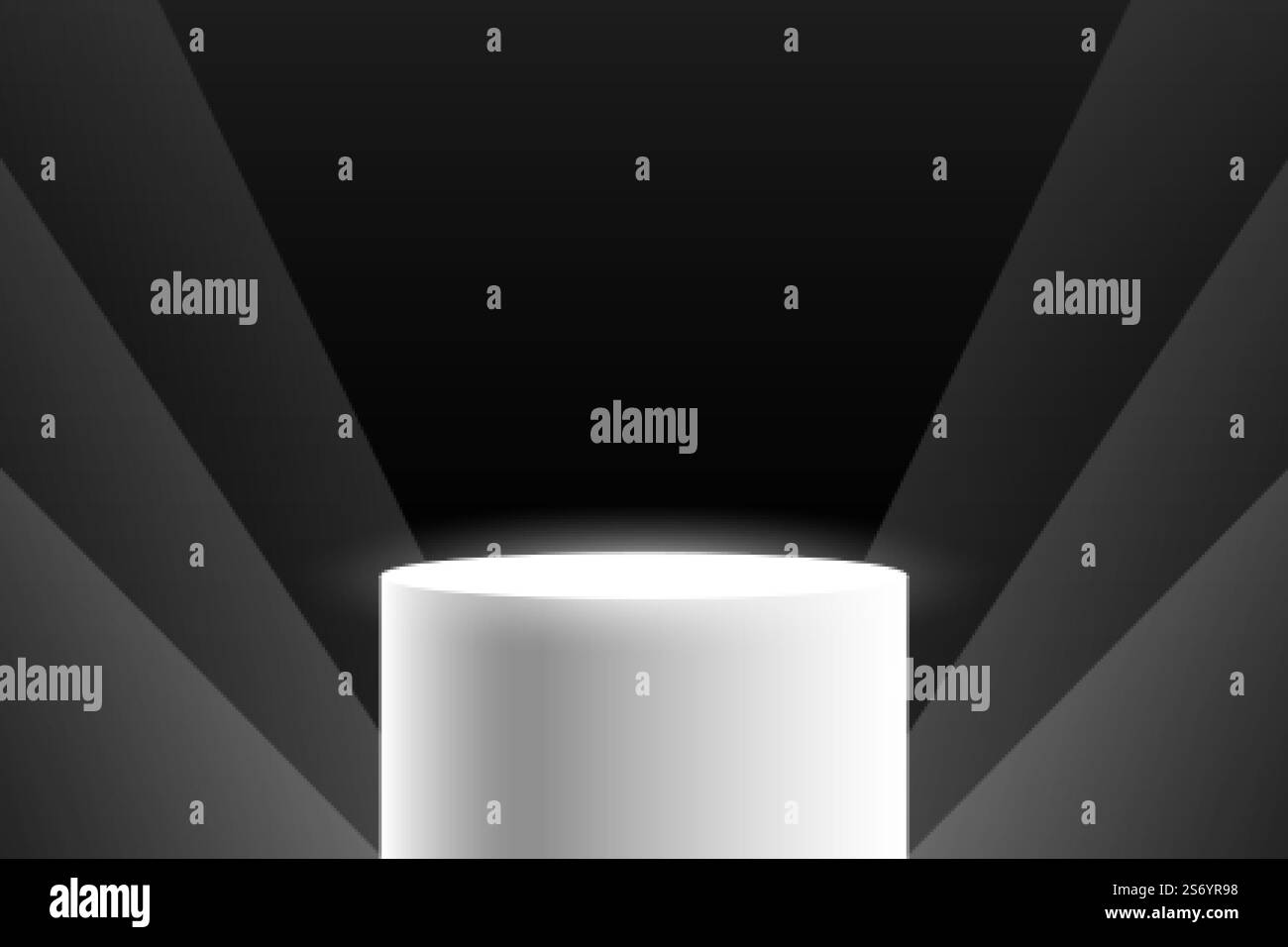 Black podium stand on hi-res stock photography and images - Alamy