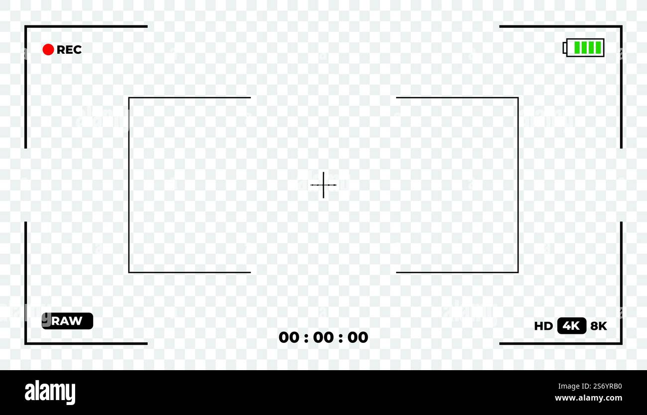 camera lens view finder display background Stock Vector Image & Art - Alamy