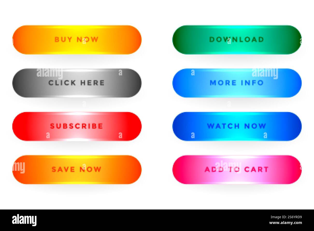 Subscribe icon shiny glossy Cut Out Stock Images & Pictures - Alamy