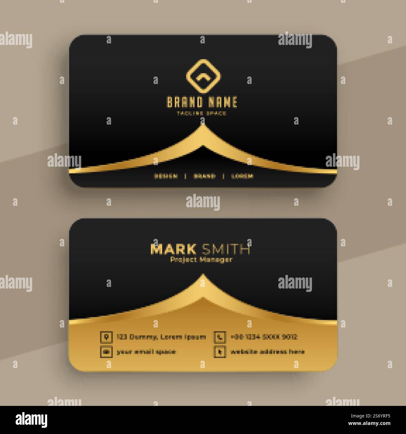 Royal business card hi-res stock photography and images - Alamy