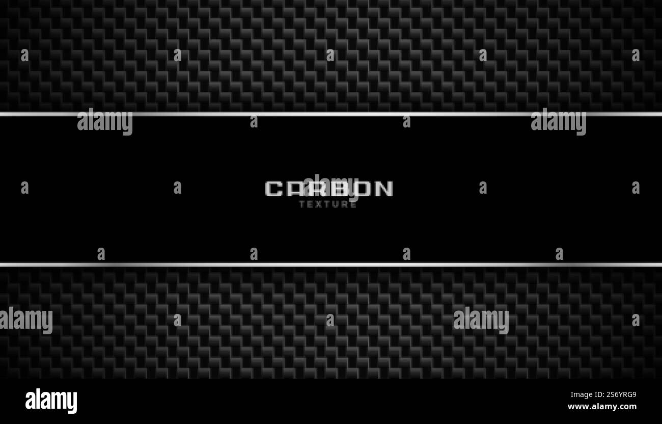 carbon fiber background with metallic lines Stock Vector Image & Art ...