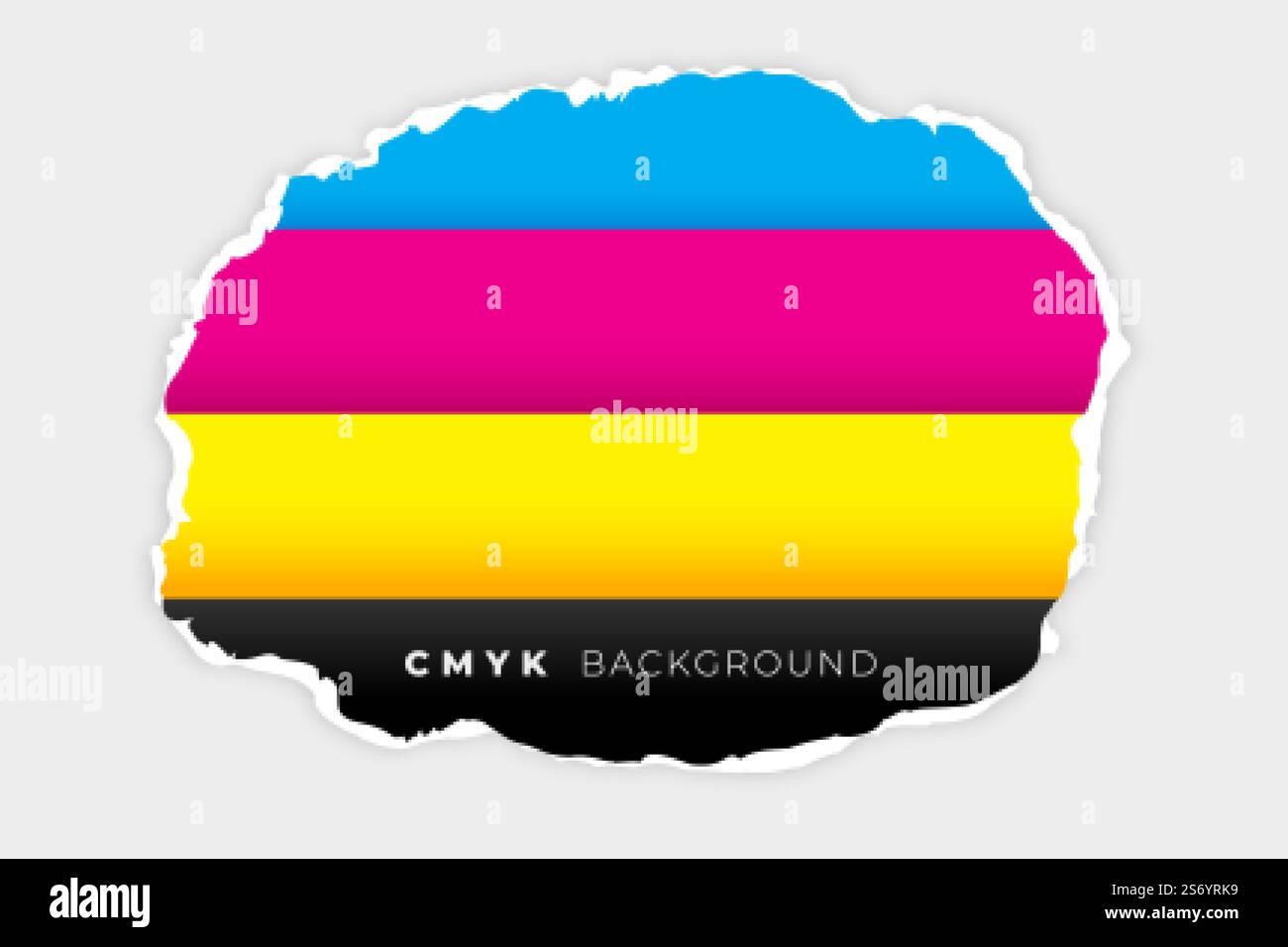 cmyk lines background in torn paper style Stock Vector Image & Art - Alamy